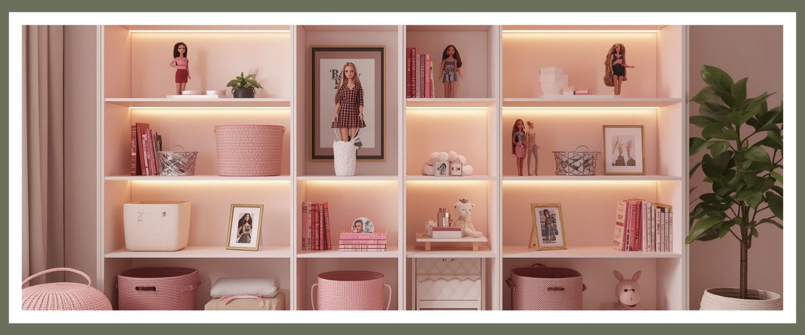 15 Barbie Doll Storage Ideas That Keep Dolls Safe and Easy to Find ...
