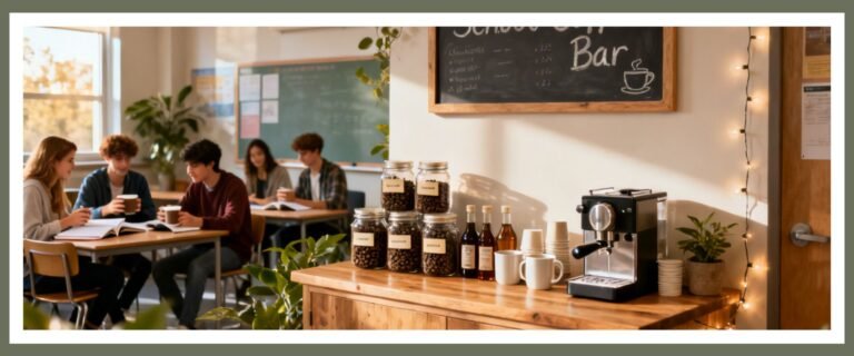 12 School Coffee Bar Ideas for Fun, Creative and Budget-Friendly Coffee ...